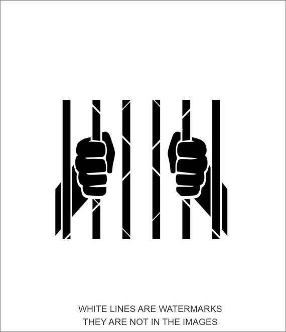 Printable Prison Bars