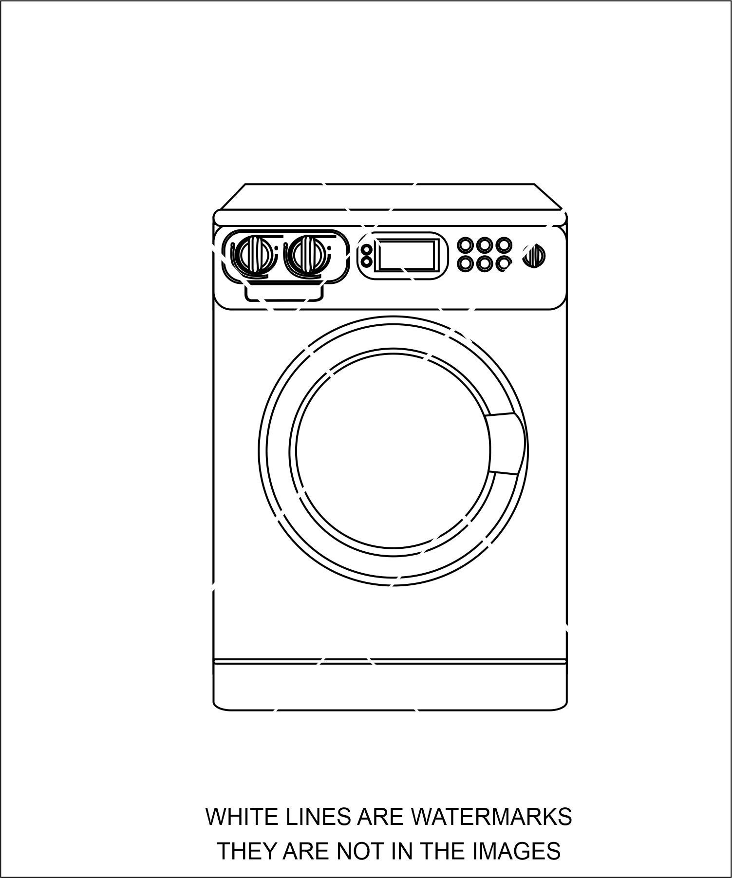 Washer And Dryer Clip Art