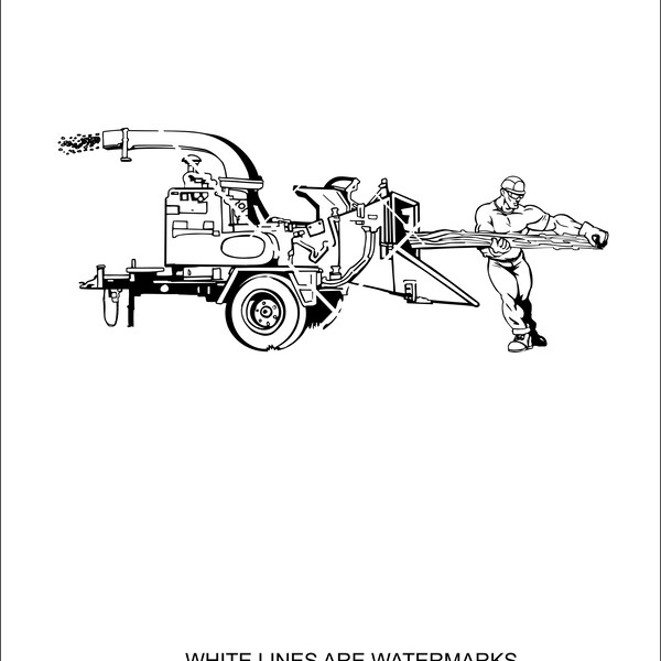 Woodchipper Clip Art - Etsy Canada