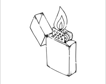 Zippo Svg - Etsy