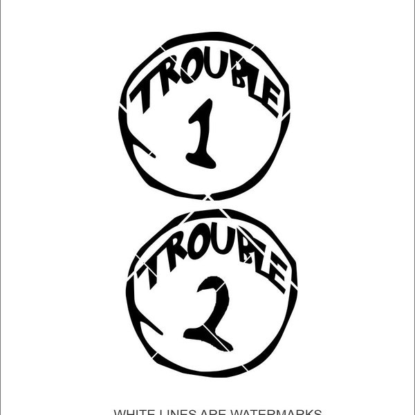 Trouble Follows Me Svg - Etsy Australia