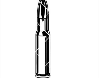 Shell Casing Svg - Etsy