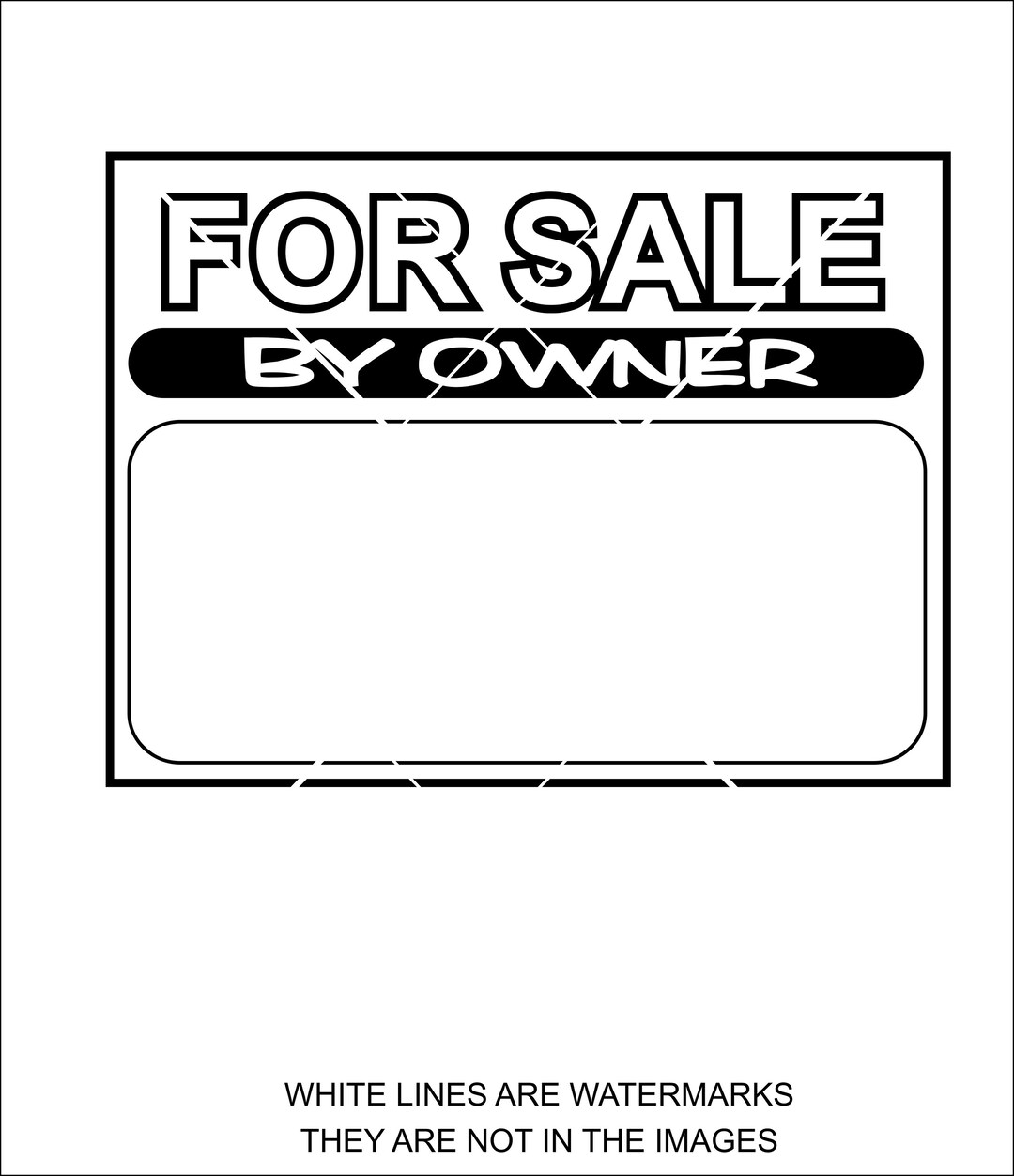 For Sale Window Sign Sale Something Sign for Sale Clip - Etsy