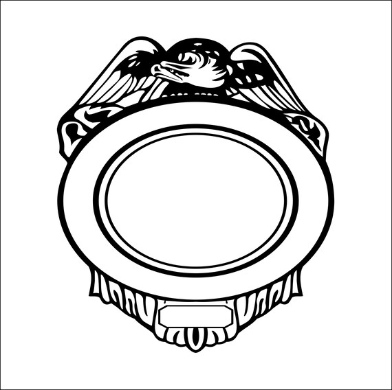 Badge 4 Officer Badge Fire Dept Insignia Firefighter | Etsy