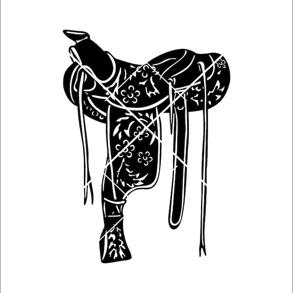Laser Cut Saddle Svg - Etsy
