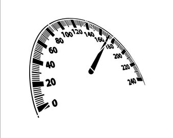 Car Tachometer Svg - Etsy