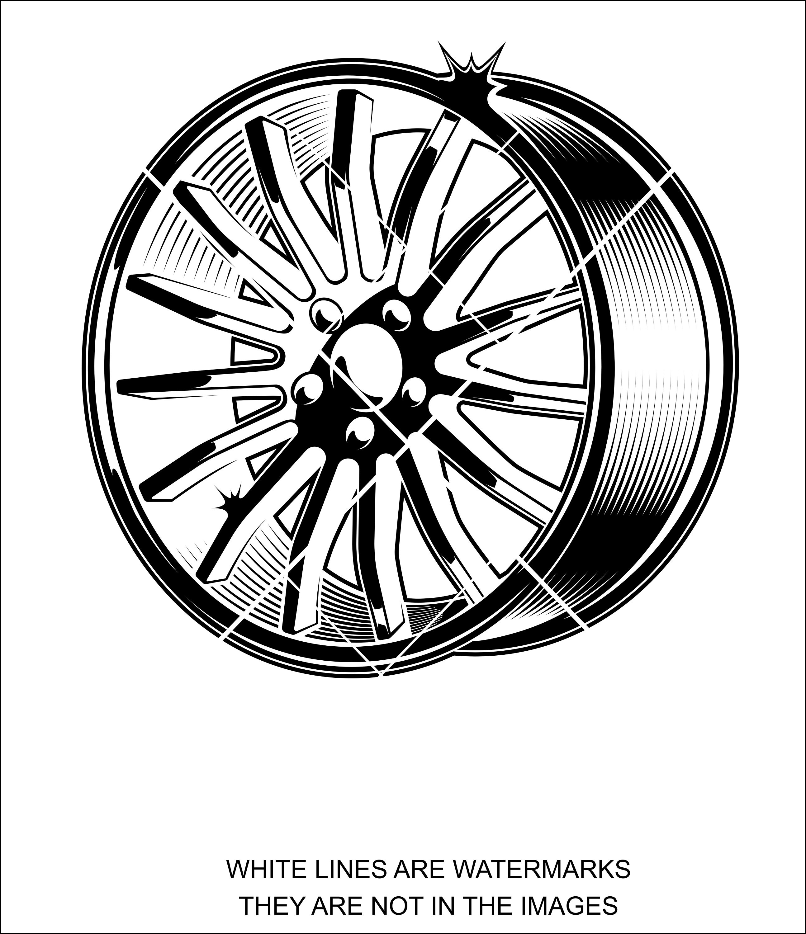 Wheel Rim Tire Wheels Truck Car Automobile Clip - Etsy