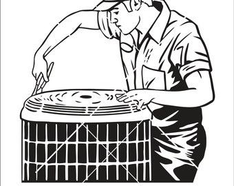 Hvac Svg - Etsy