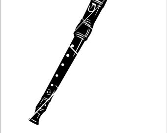 Flute Svg | Etsy
