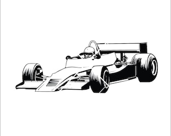 Indy Car Clip Art | Etsy