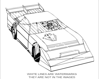 Dirt Late Model Png - Etsy