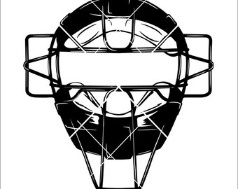 Umpire Mask Png - Etsy Finland