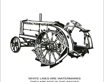 Old Steam Tractor - Etsy