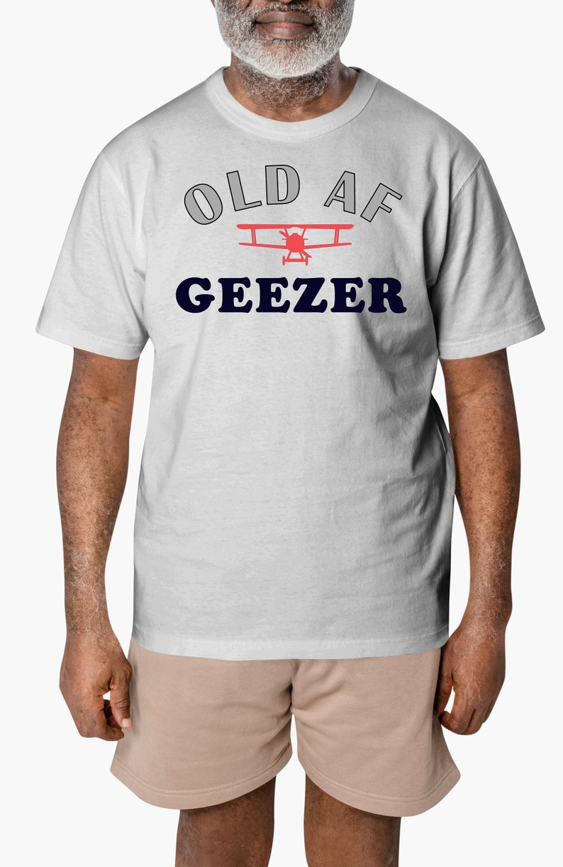 Funny "old Geezer" Heavyweight T-shirt | Fun Gift for Older Person ...