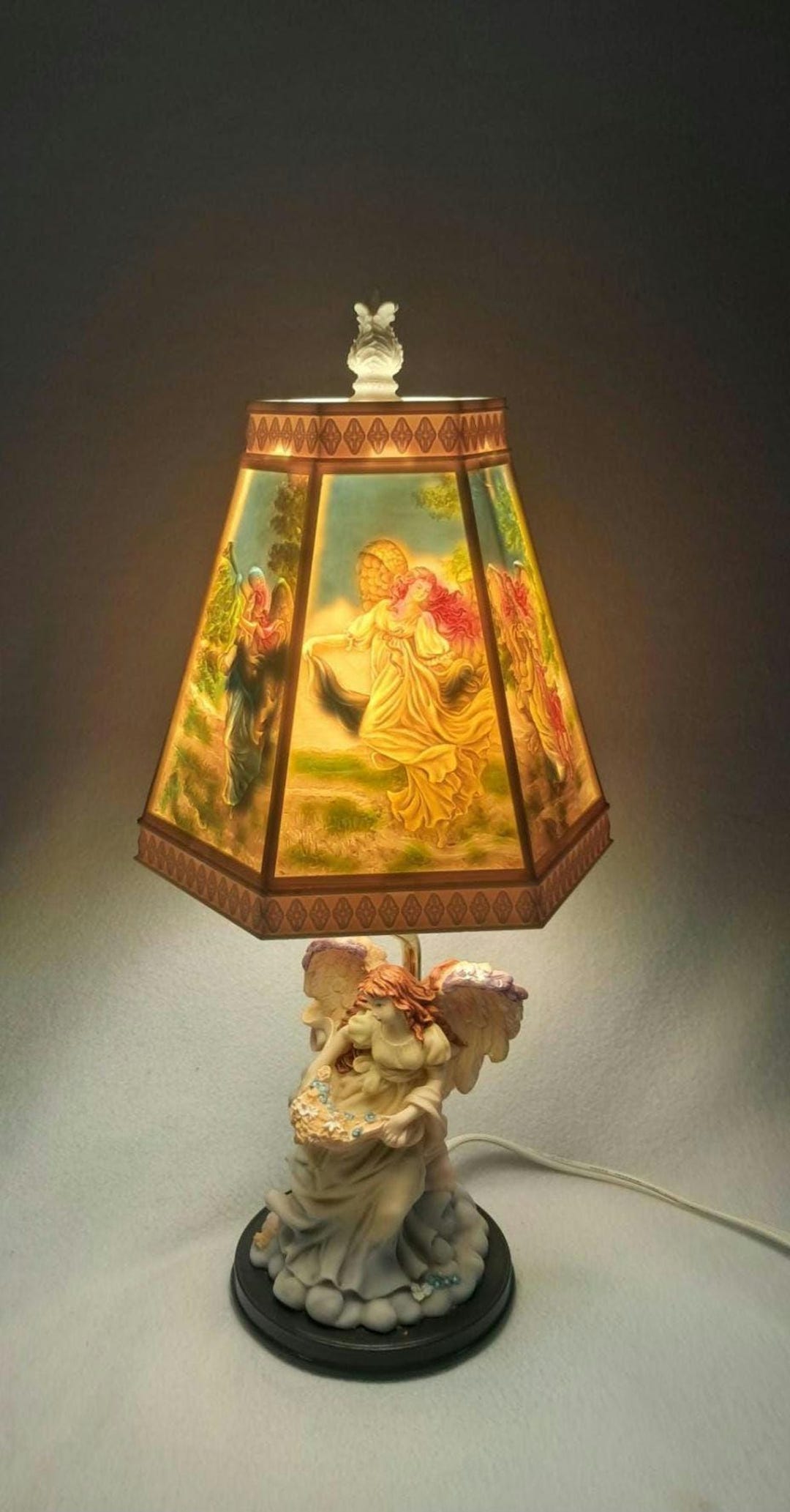 Angel Lamp Lithophane Shade - Etsy
