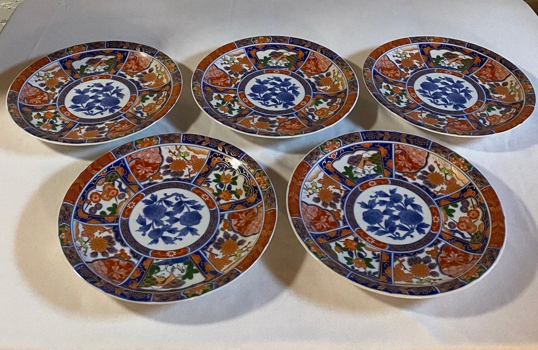 Vintage Asian Dinner Plates. Replacements - Etsy Australia