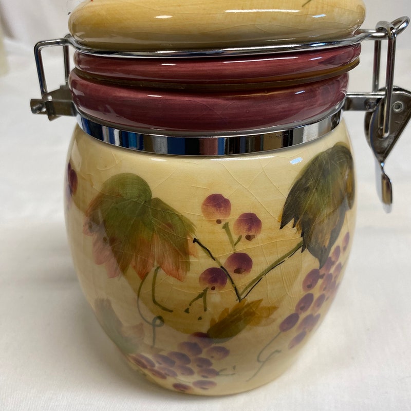 Ceramic Kitchen Canisters - Etsy