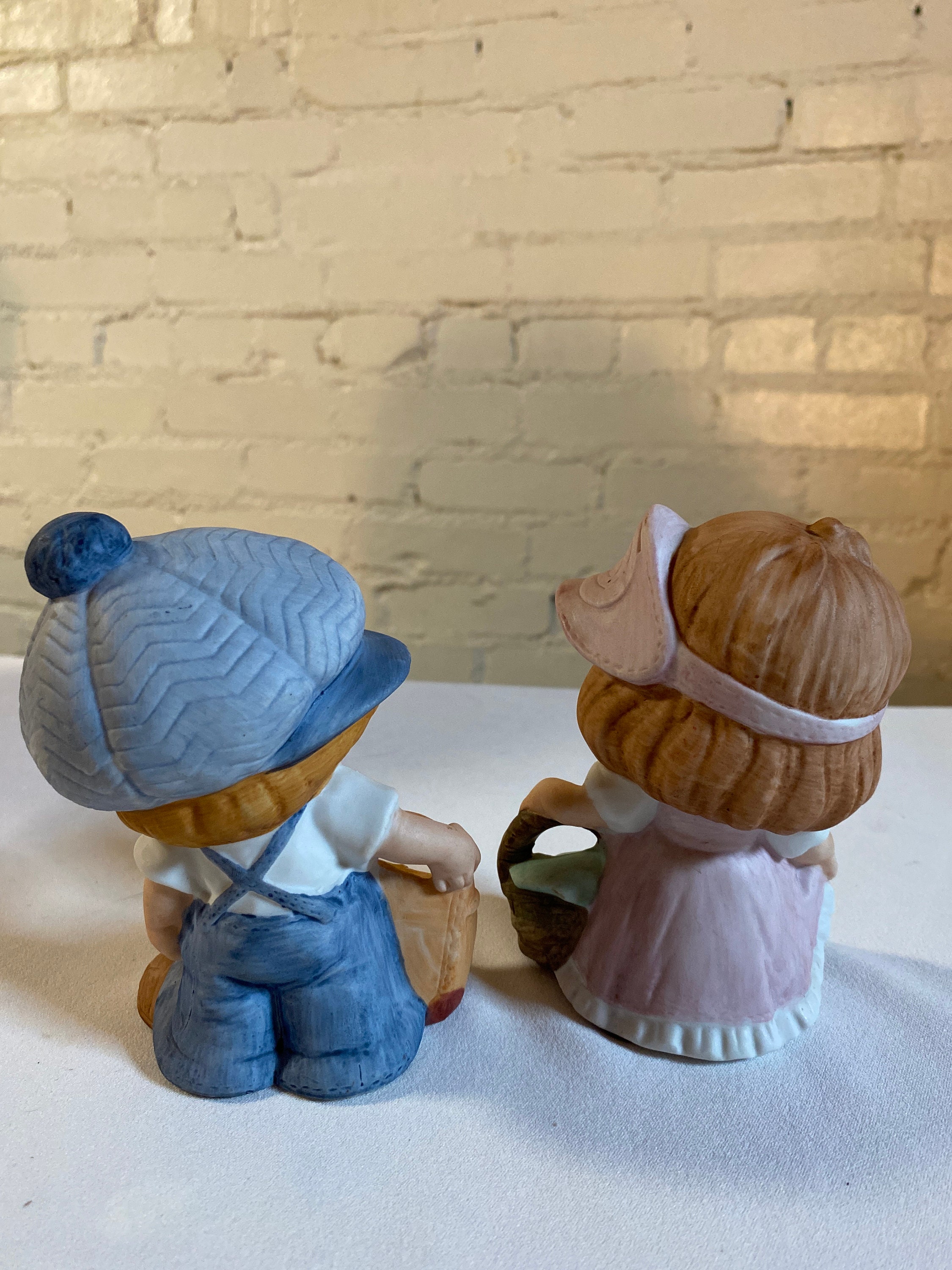 Vintage Home Interior Boy and Girl Figurines - Etsy