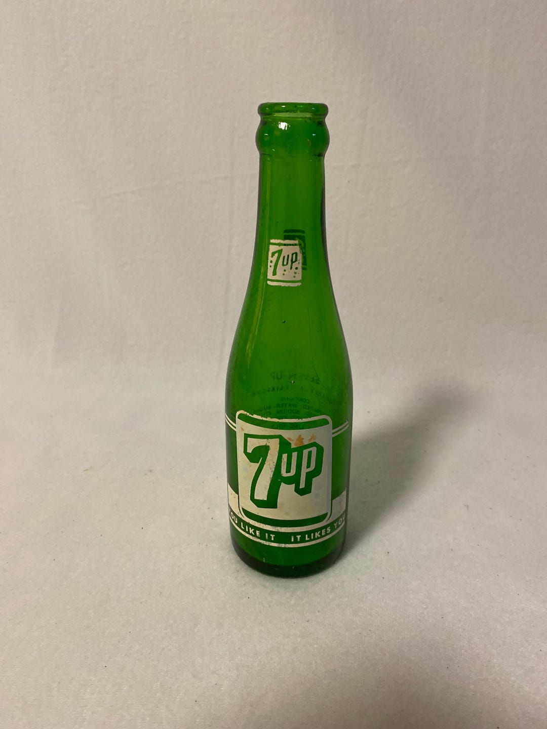 Vintage 7up Bottle - Etsy