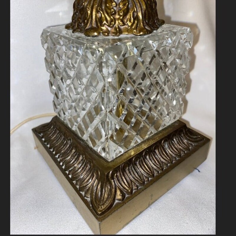 Glass Column Lamp - Etsy