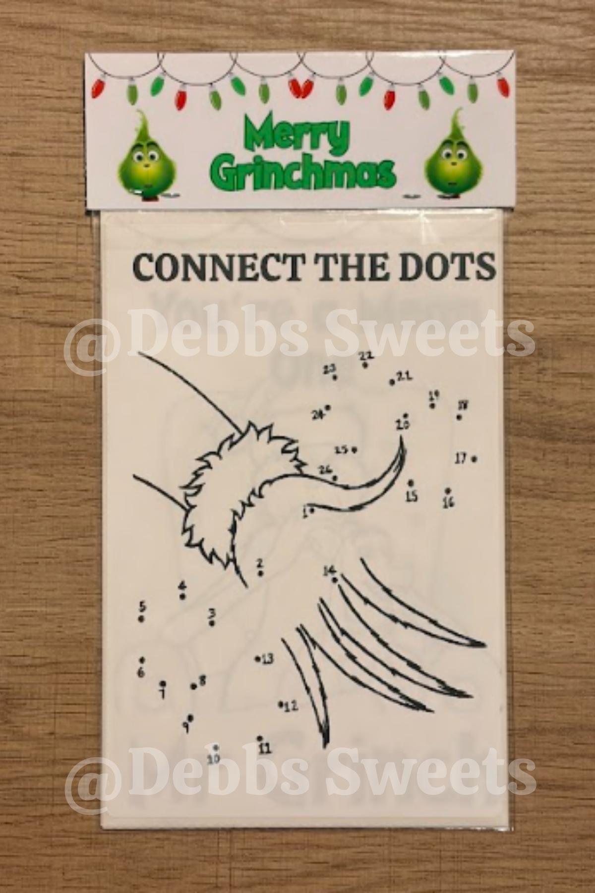 The Grinch INSPIRED, Christmas Template | Coloring Sticker Sheets ...