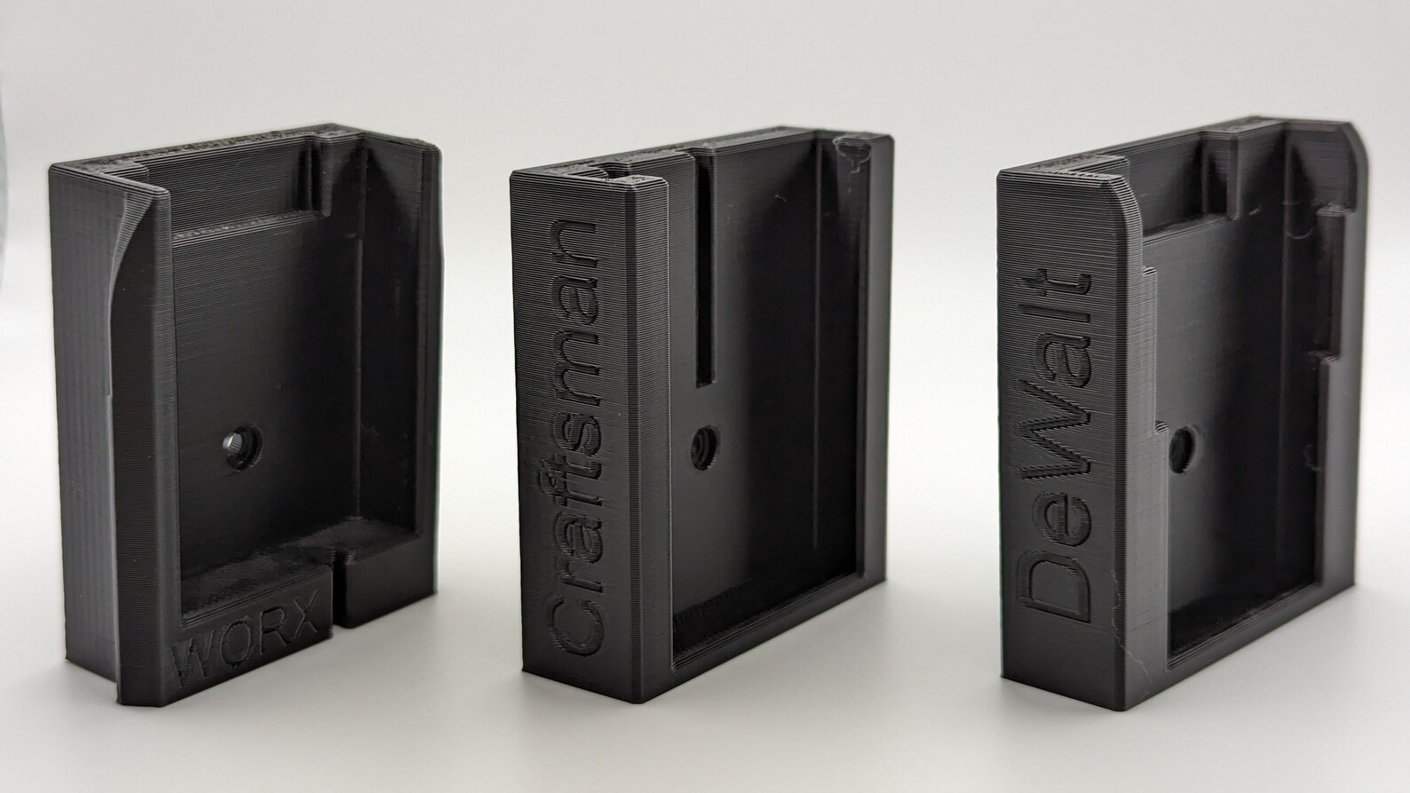 Modular Single or Dual Battery Holder - Wall Mount or Versatrack ...