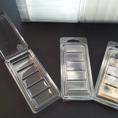 1-piece 5-cavity Snap Bar Wax Melt Clamshell pack of 100: - Etsy