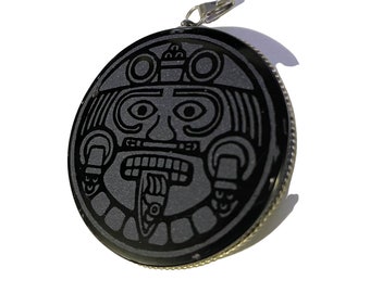 Aztec Obsidian Mirror - Etsy