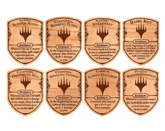 Mtg Emblem Token - Etsy