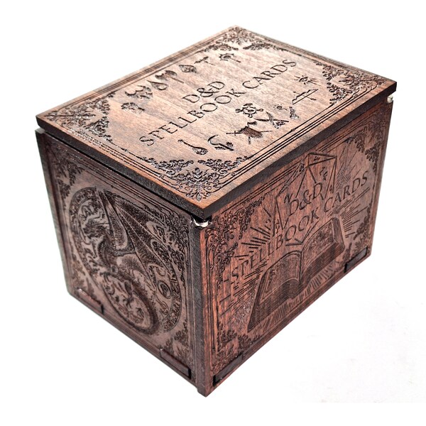 Dnd Spell Card Box - Etsy UK