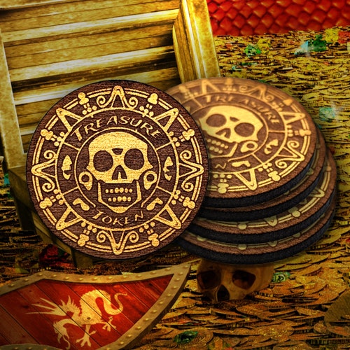 5 Treasure Tokens for Magic the Gathering - Etsy