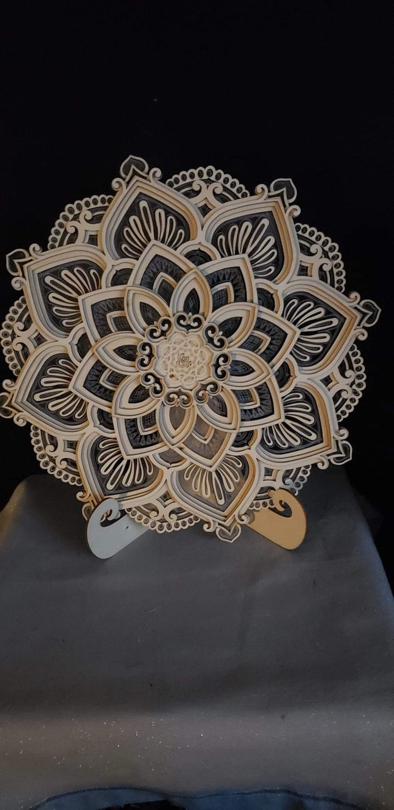 LED Mandala Wall Art - Etsy