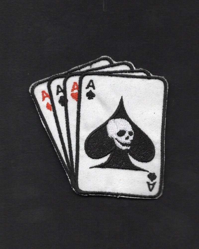 Aces Cloth Sew-on Patch - Etsy