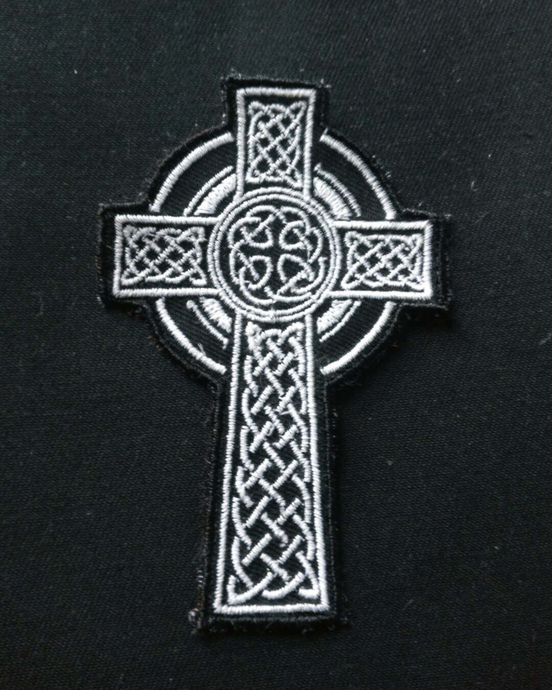 Celtic Cross Cloth Sew-on Patch - Etsy