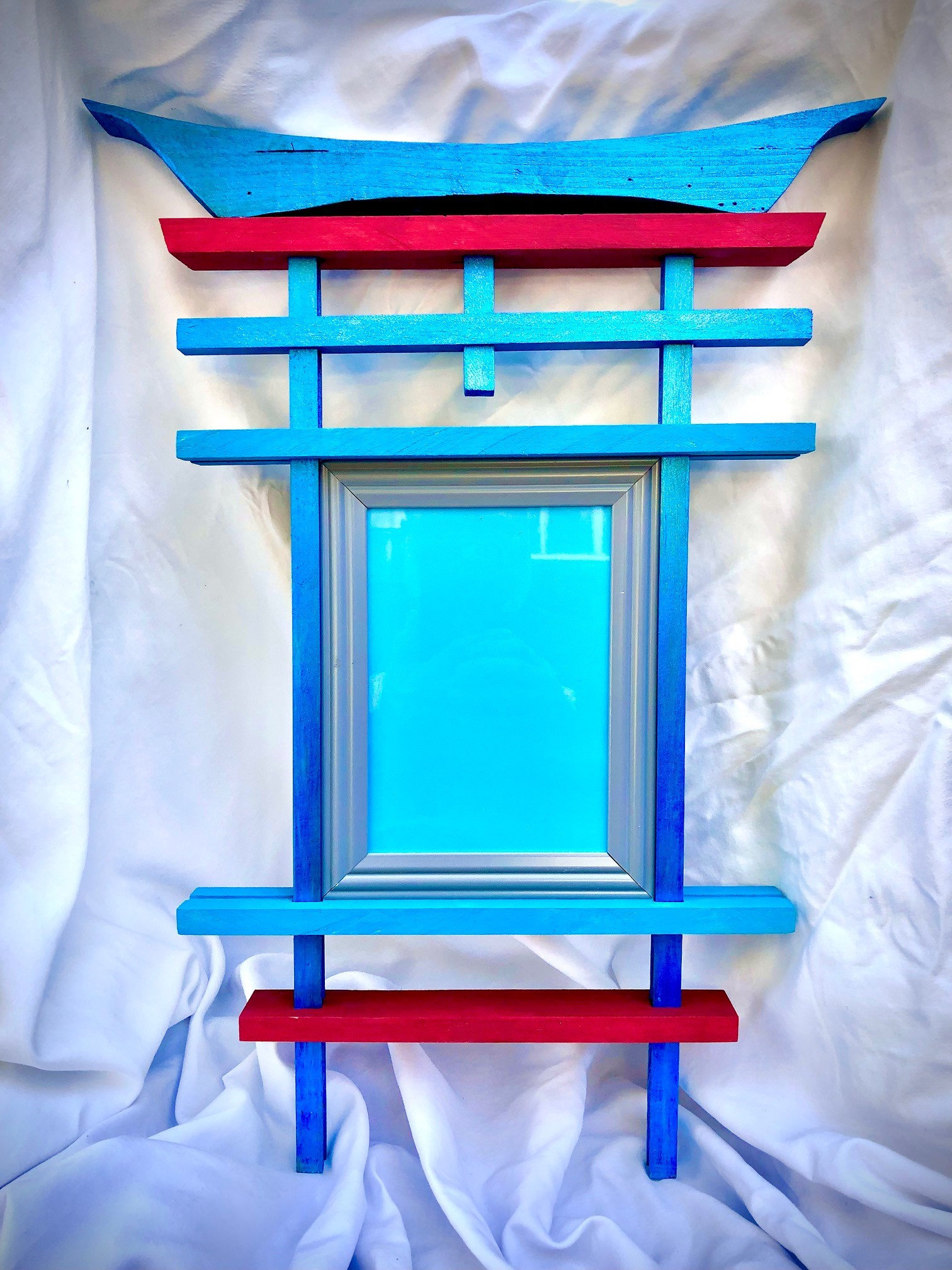 Japanese Temple Frame 5X7 Handmade With Recycled Wood - Etsy