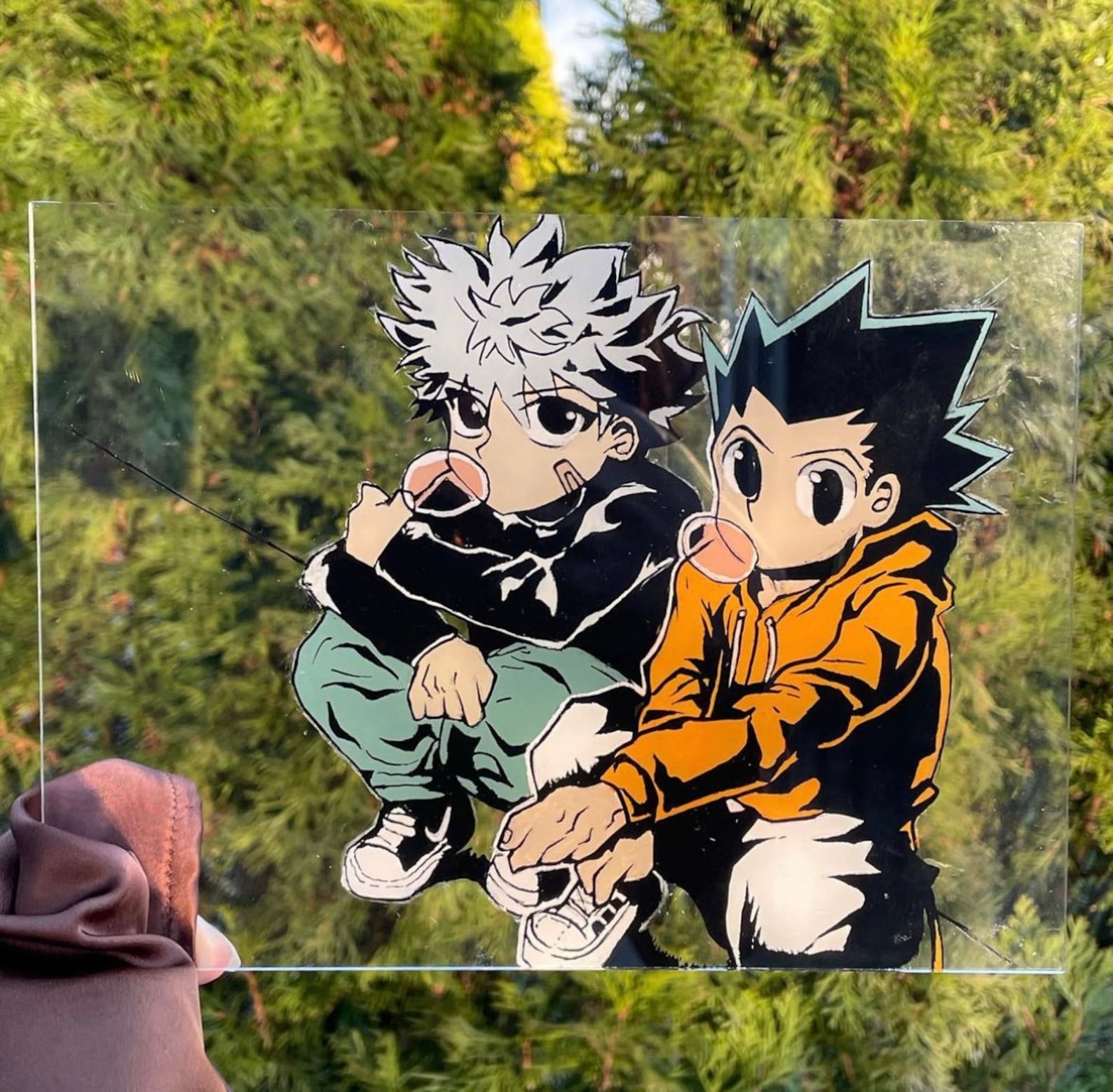 Custom Anime Glass Paintings - Etsy