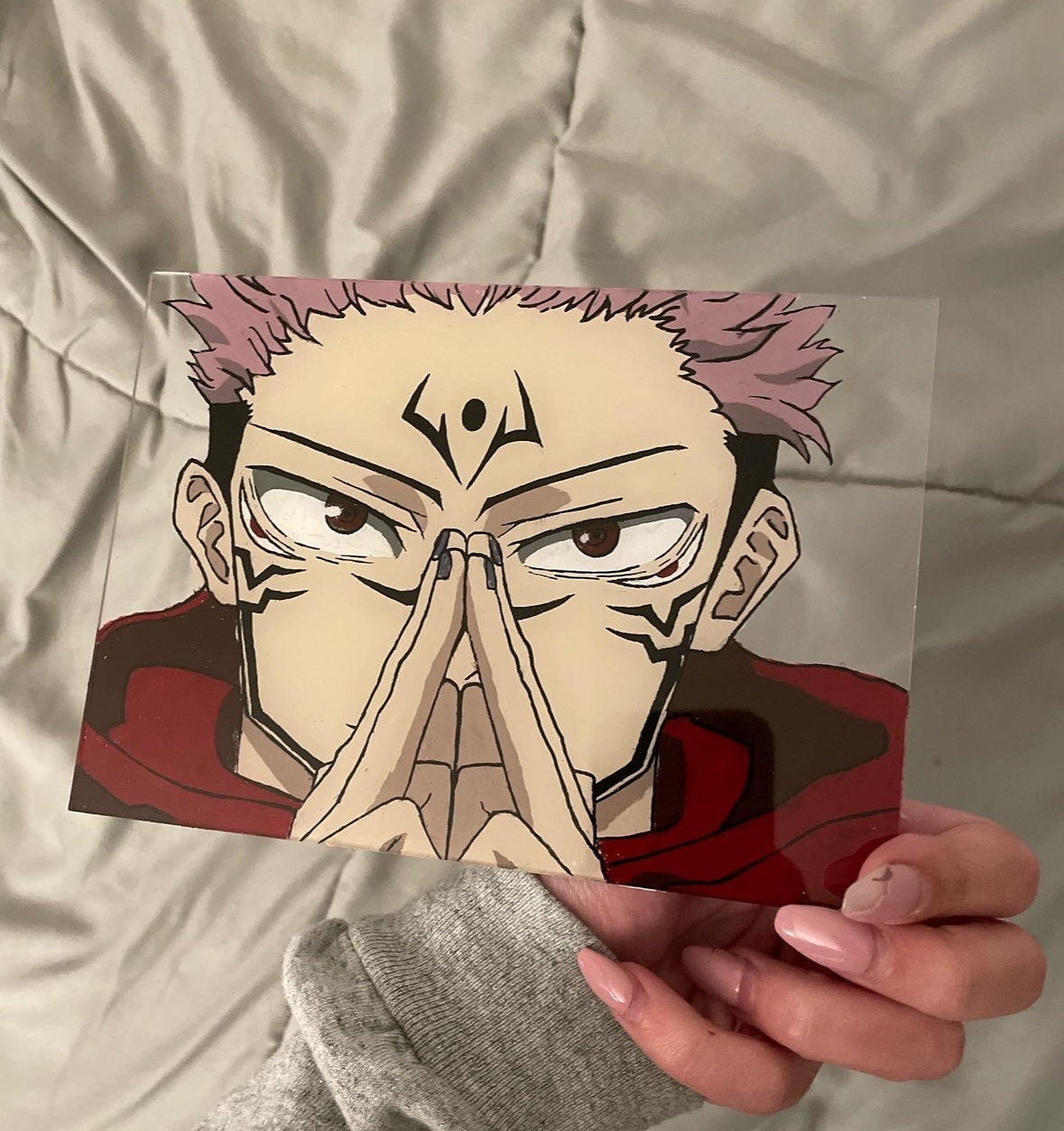 Custom Anime Glass Paintings - Etsy