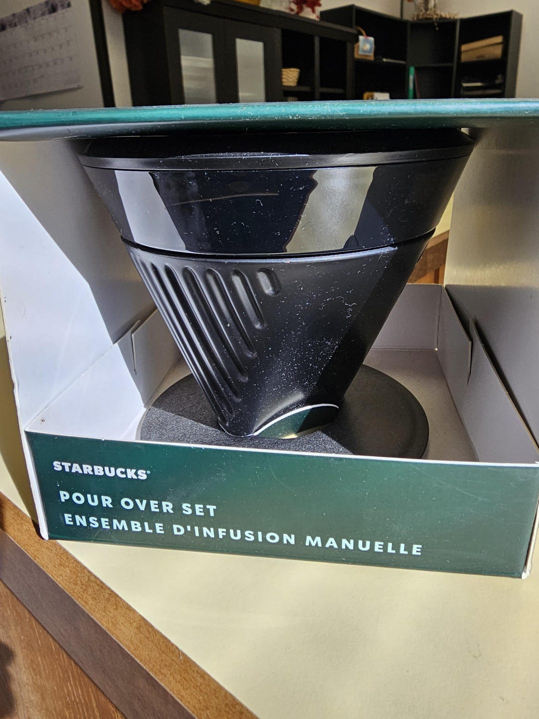 STARBUCKS Pour Over Drip Coffee Brewer Set, Black, New - Etsy