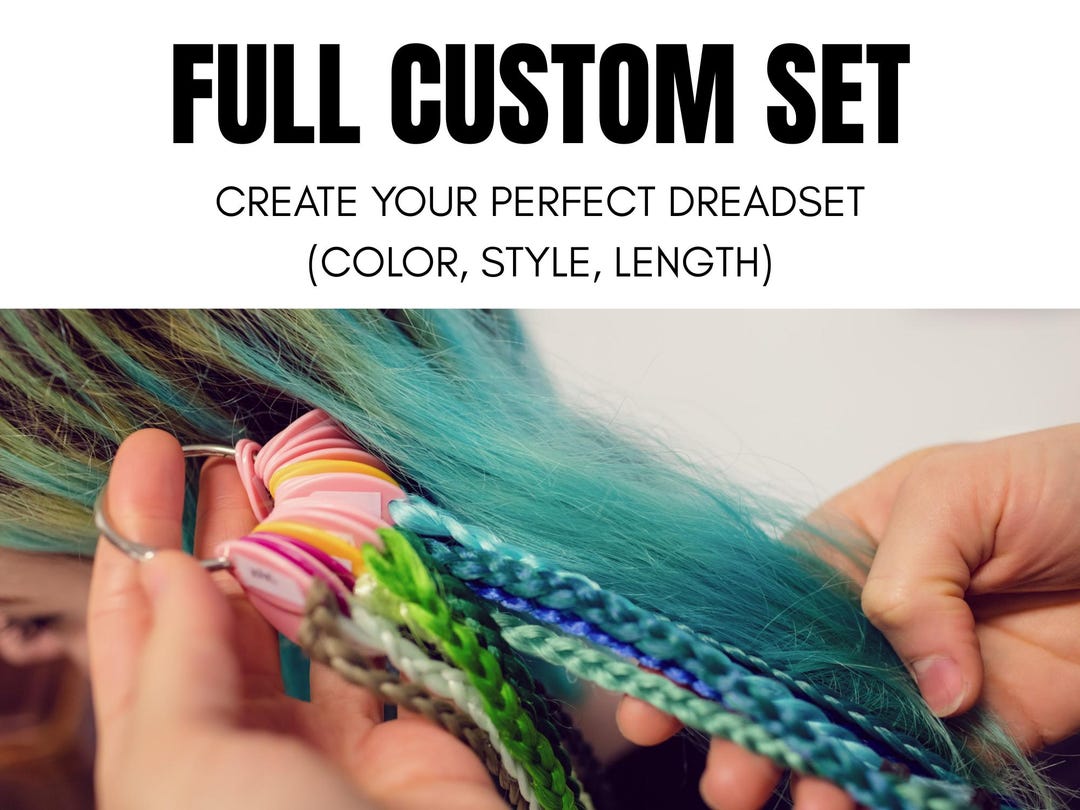 Custom Full Set: Create Your Perfect Natural Dreadlock Set With Each ...