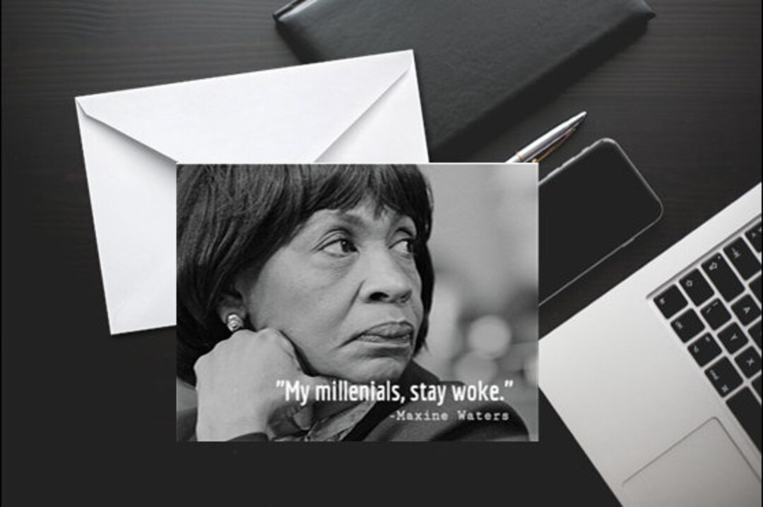 Auntie Maxine Note Card, Blank Note Card, Stay Woke - Etsy