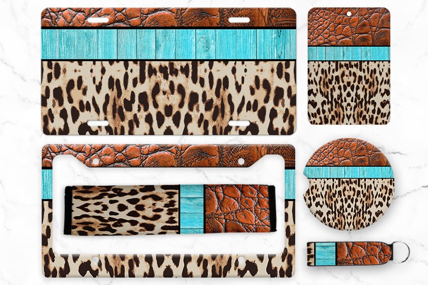 Car Sublimation Bundle License Plate and Cover Air - Etsy