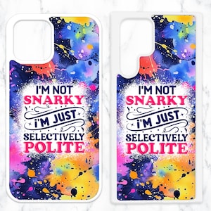 Sarcastic Phone Case Designs, Will Fit All Phone Sizes, Funny ...
