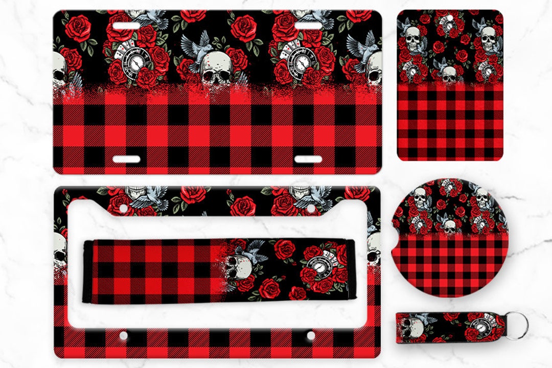 Car Sublimation Bundle, License Plate and Cover, Air Freshener, Car ...