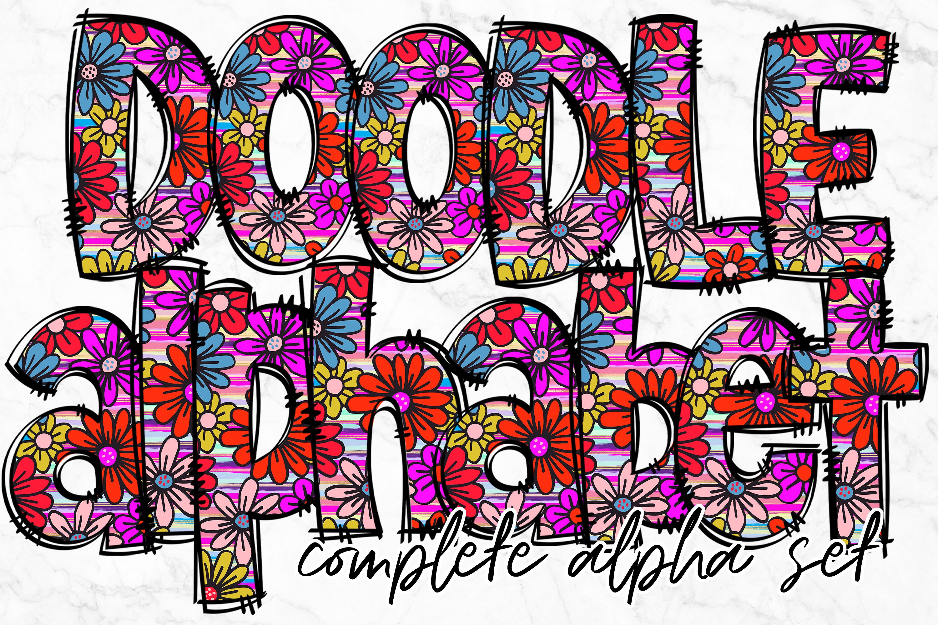 Easy Doodle Art Letters