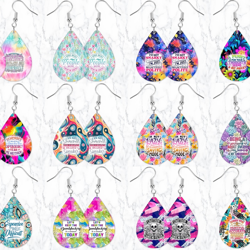 Sports Now Earring Svg - Etsy