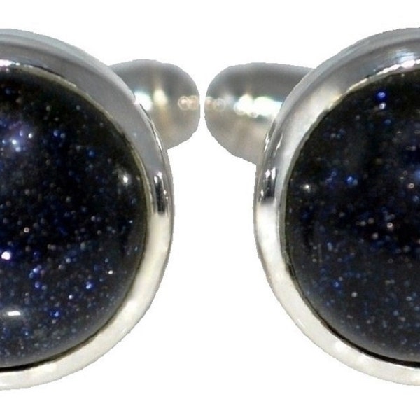 Navy Blue Cufflinks - Etsy