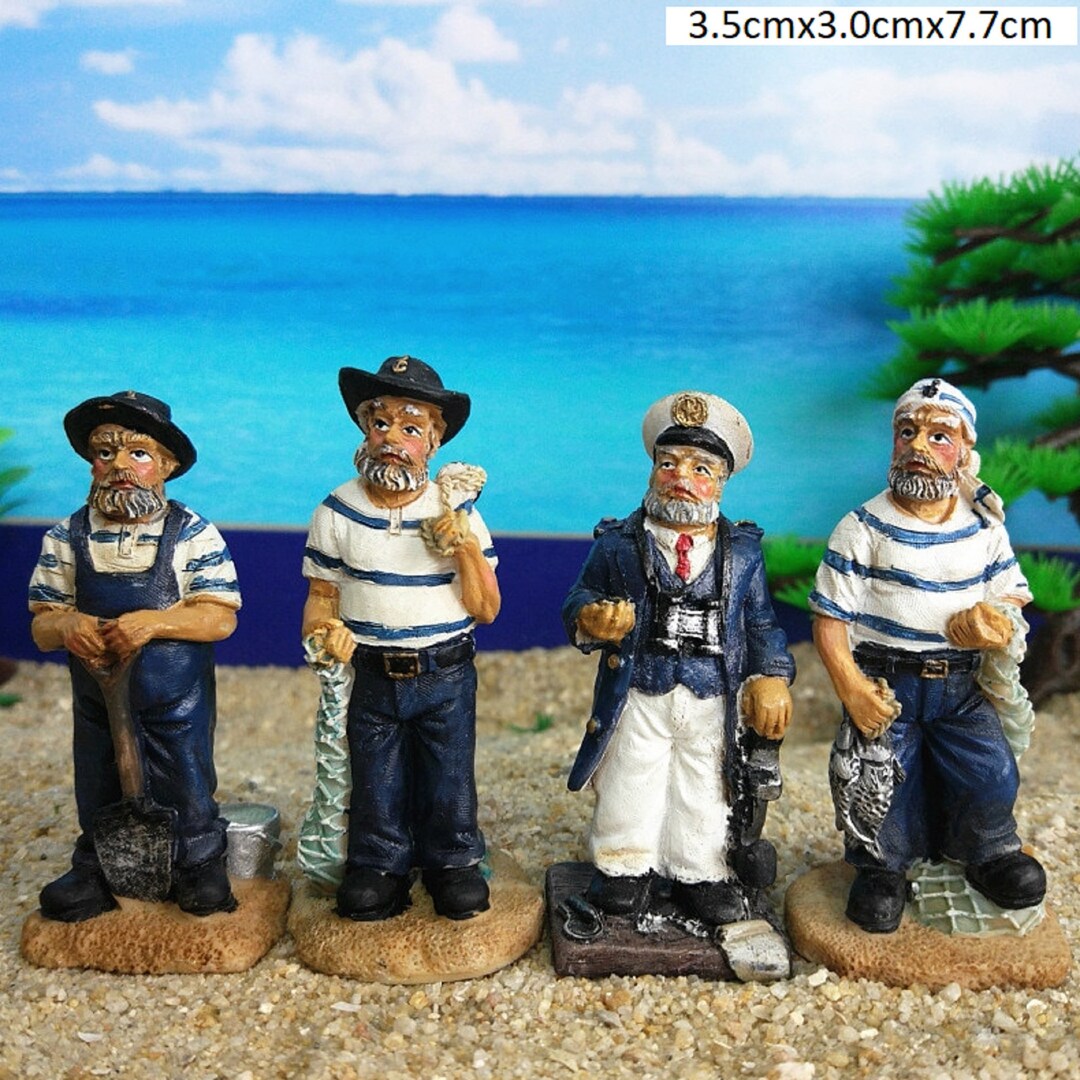 Sailors Statues lot of 4 Pieces Ornaments Handicrafts - Etsy