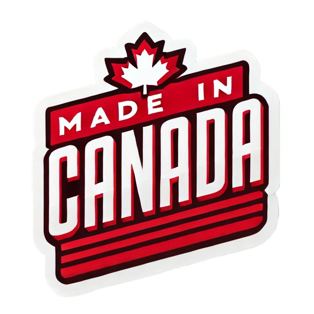 20x Made in Canada Stickers Labels Compliant With Customs & Tariff ...