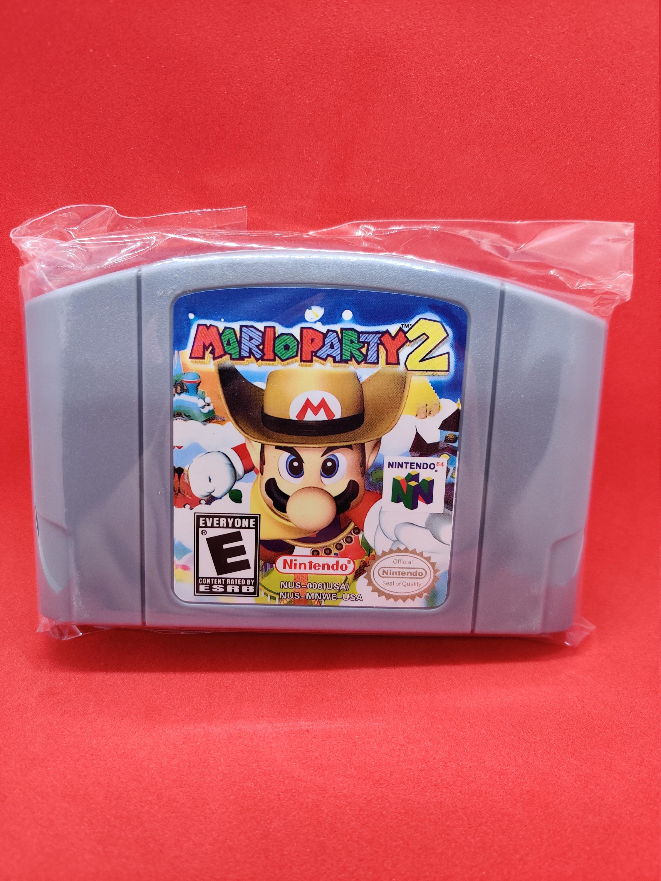 Mario Party 2 N64 Etsy