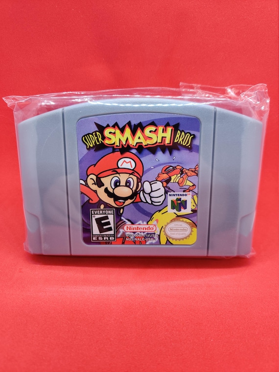 Super smash bros n64 cartridge store